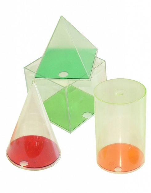 Set forme geometrice din plastic • MaterialeDidactice.ro
